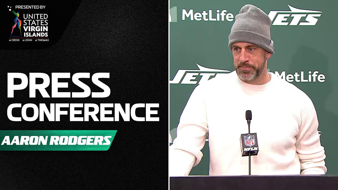 Aaron Rodgers Postgame Press Conference (12/22) | Jets vs Rams