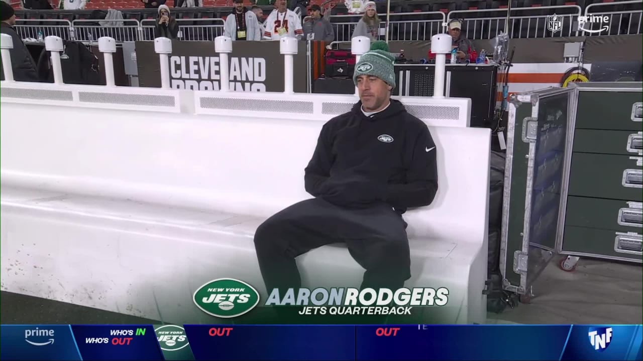 Aaron Rodgers Pregame Interview Before Thursday Night Football