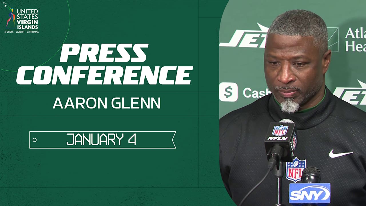 Aaron Glenn Postgame Press Conference (1/4) | Week 18