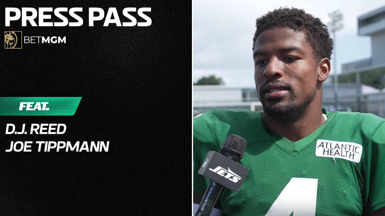 Jets Training Camp Press Pass | D.J. Reed & Joe Tippmann