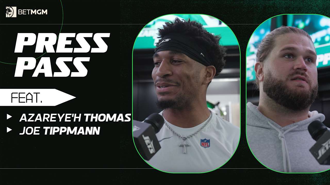 Azareye'h Thomas & Joe Tippman Bye Week Interviews | Press Pass