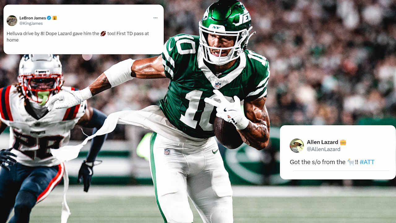 Social Media Reaction to the Jets Beating the Pats on Thursday Night ...