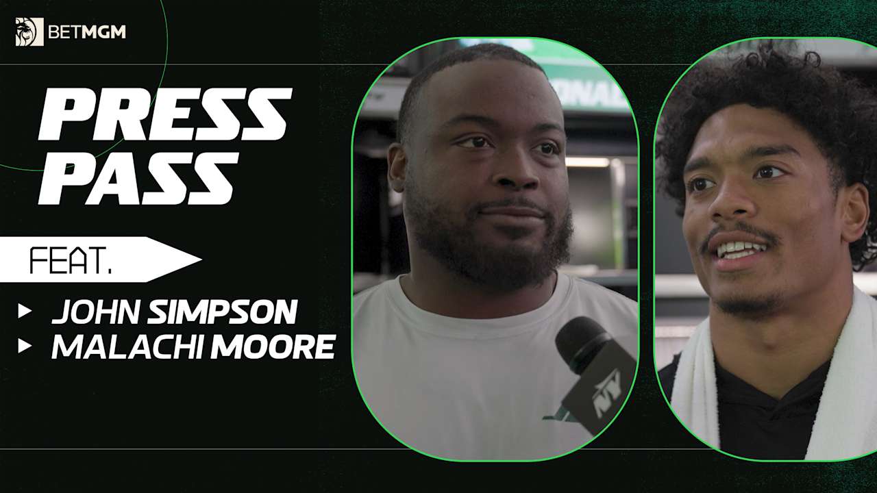 Jets-Bengals Preview Interviews | OL John Simpson & S Malachi Moore
