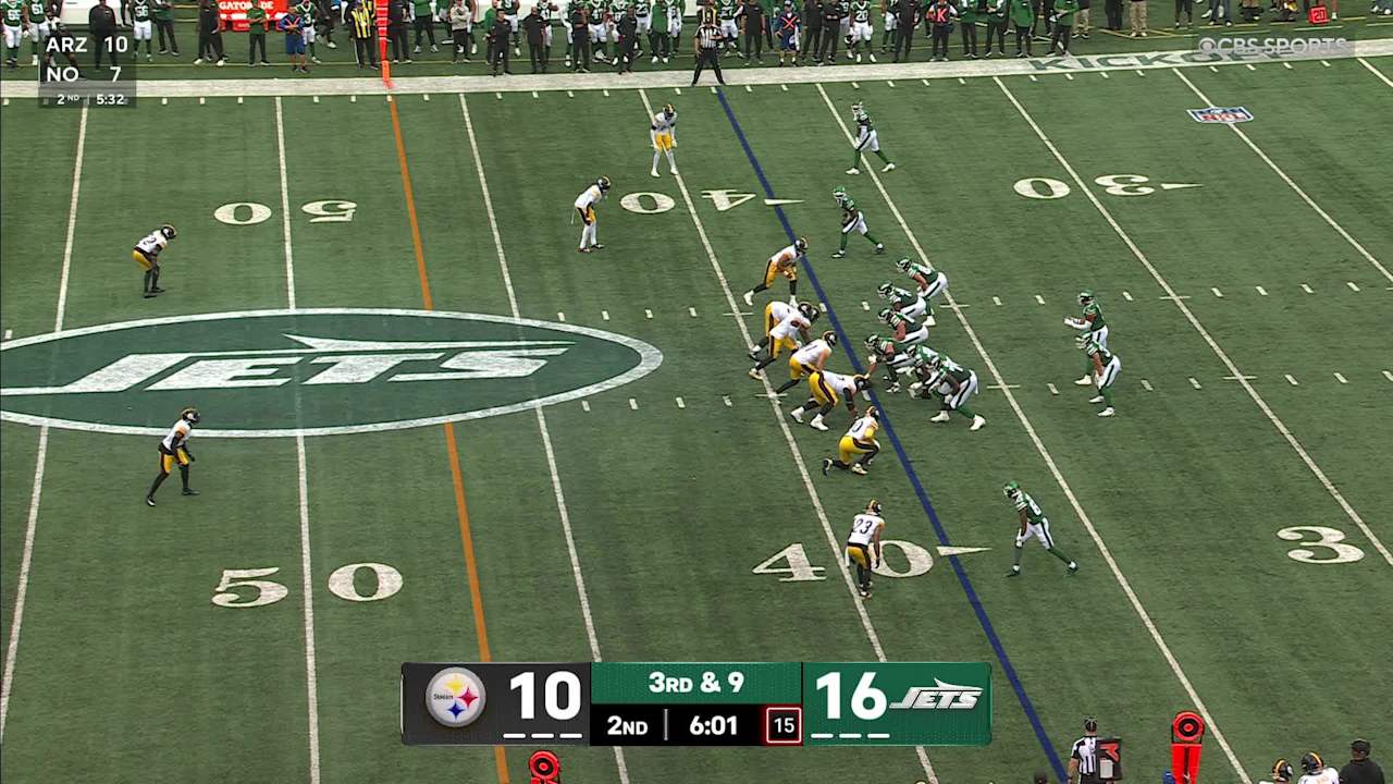 Jets-Steelers Highlight | Tyler Johnson Reels in 24-Yard Dart From ...