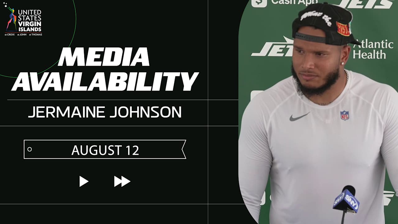 Jermaine Johnson Media Availability (8/12/2025)