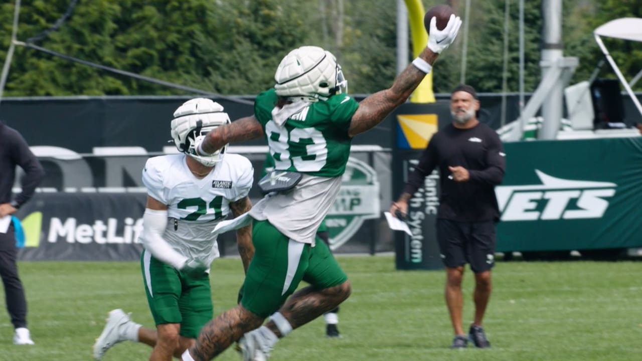 Jets Training Camp Highlight | Tyler Conkling One-Handed Catch from ...