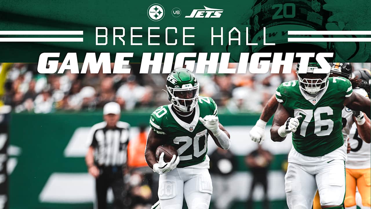 Highlights | Breece Hall's Best Plays in a 146-Yard Performance vs. the ...