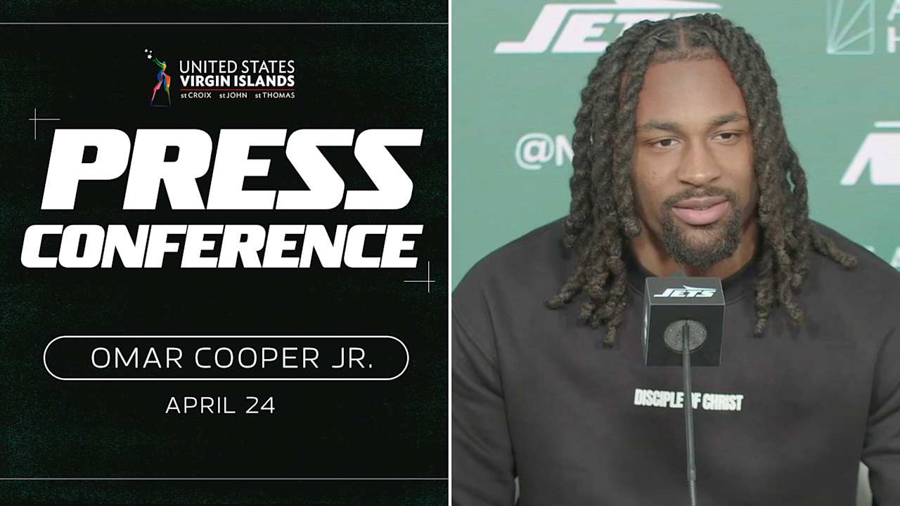 WR Omar Cooper Jr. Introductory Press Conference (4/24)