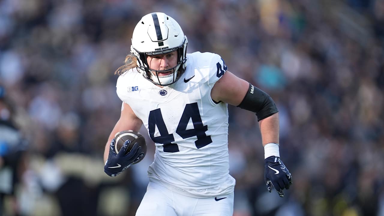 2025 Jets Mock Draft 1.0 - NFL Network's Daniel Jeremiah Selects Penn State TE Tyler Warren for Jets
