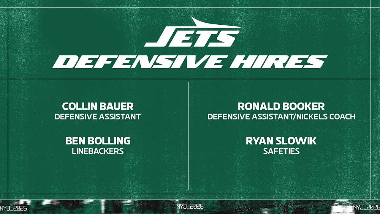 Jets Complete Defensive Coaching Staff with Four Hires