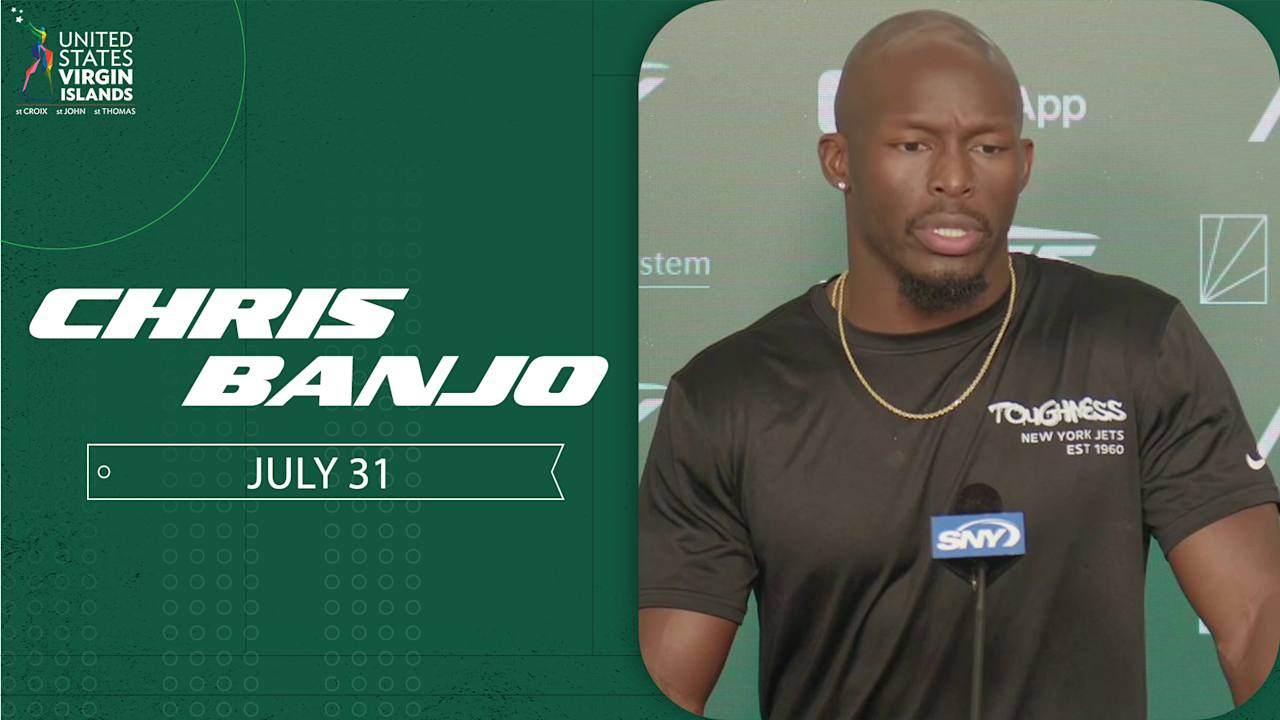 ST Chris Banjo Training Camp Press Conference (7/31)