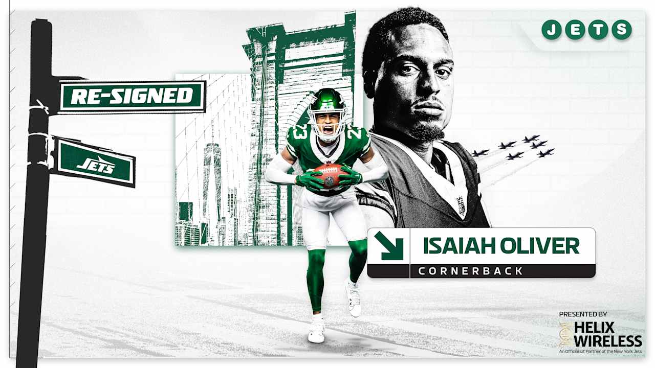 Jets Re-Sign DB Isaiah Oliver