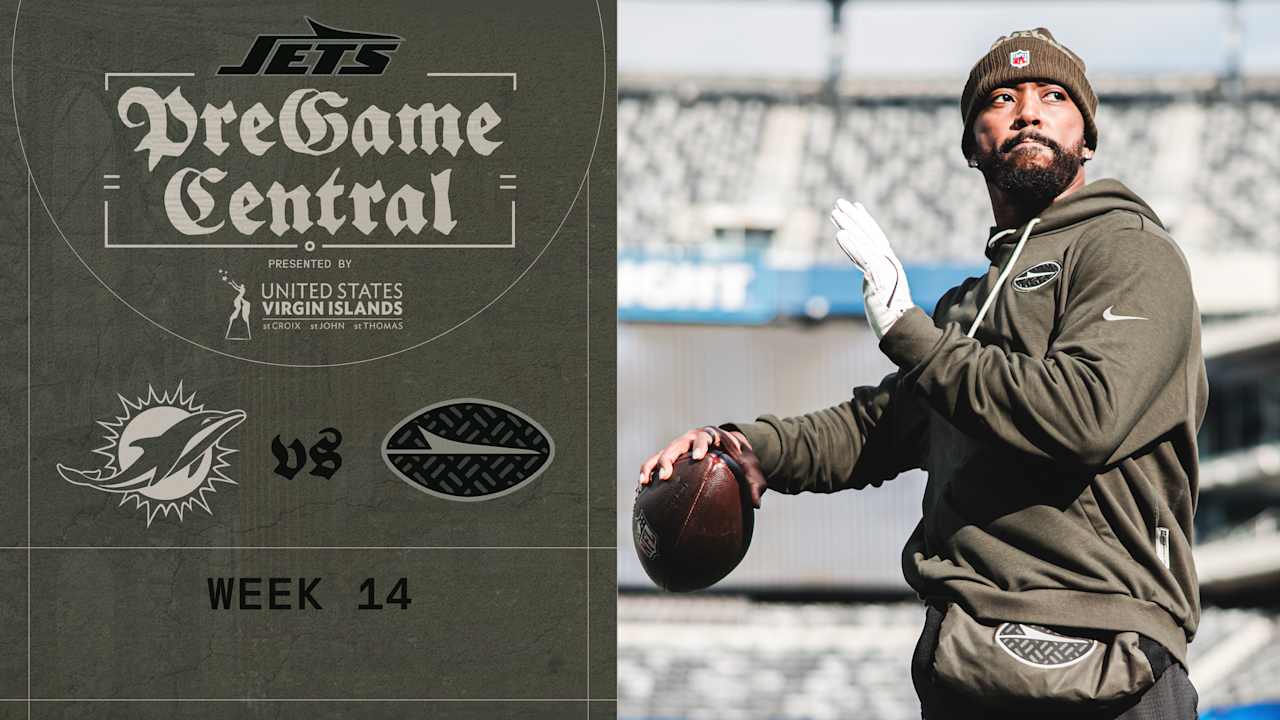 Jets vs. Dolphins Pregame Show | Pregame Central