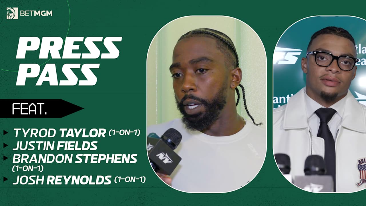 Brandon Stephens, Josh Reynolds & More Postgame Interviews | Jets vs ...
