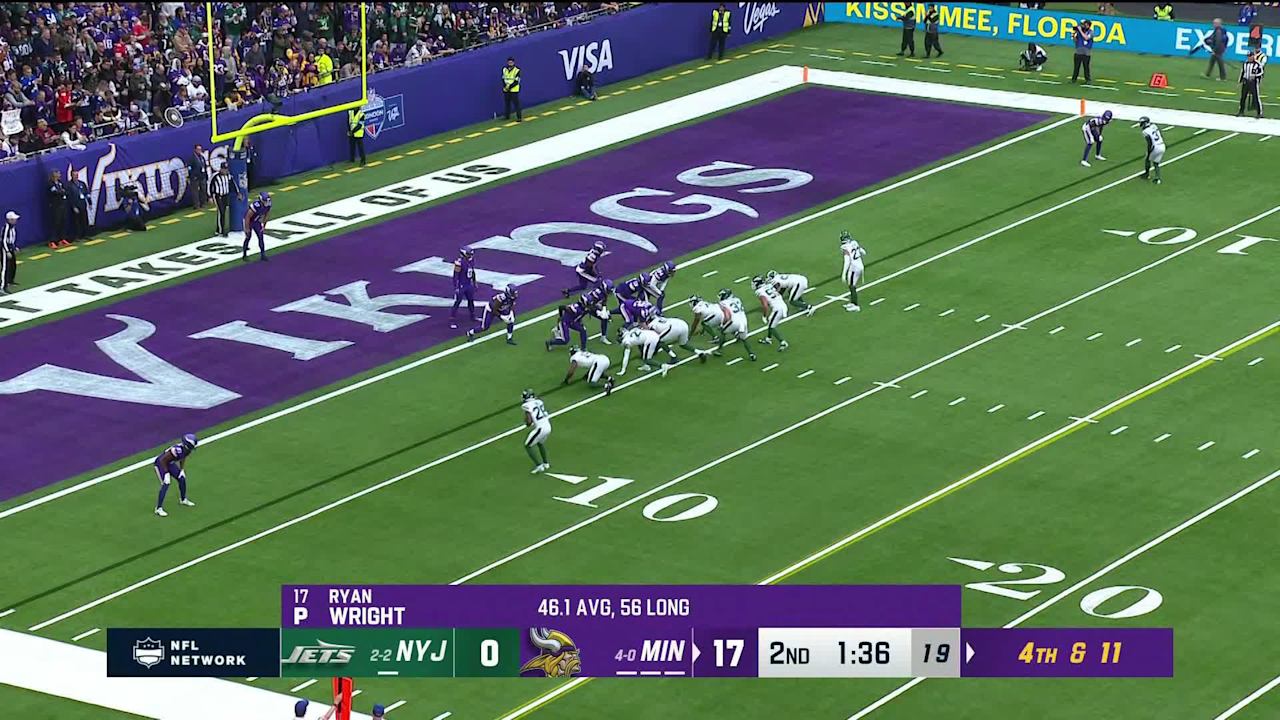 Highlight | Xavier Gipson's 30-Yard Punt Return Give the Jets Good Field Position