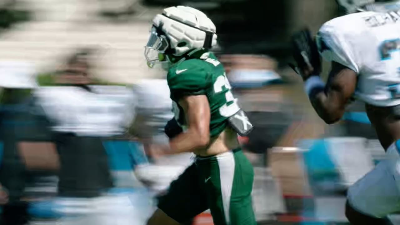 Jets-Panthers Joint Practice Highlight | Isaiah Davis Turns the Corner ...
