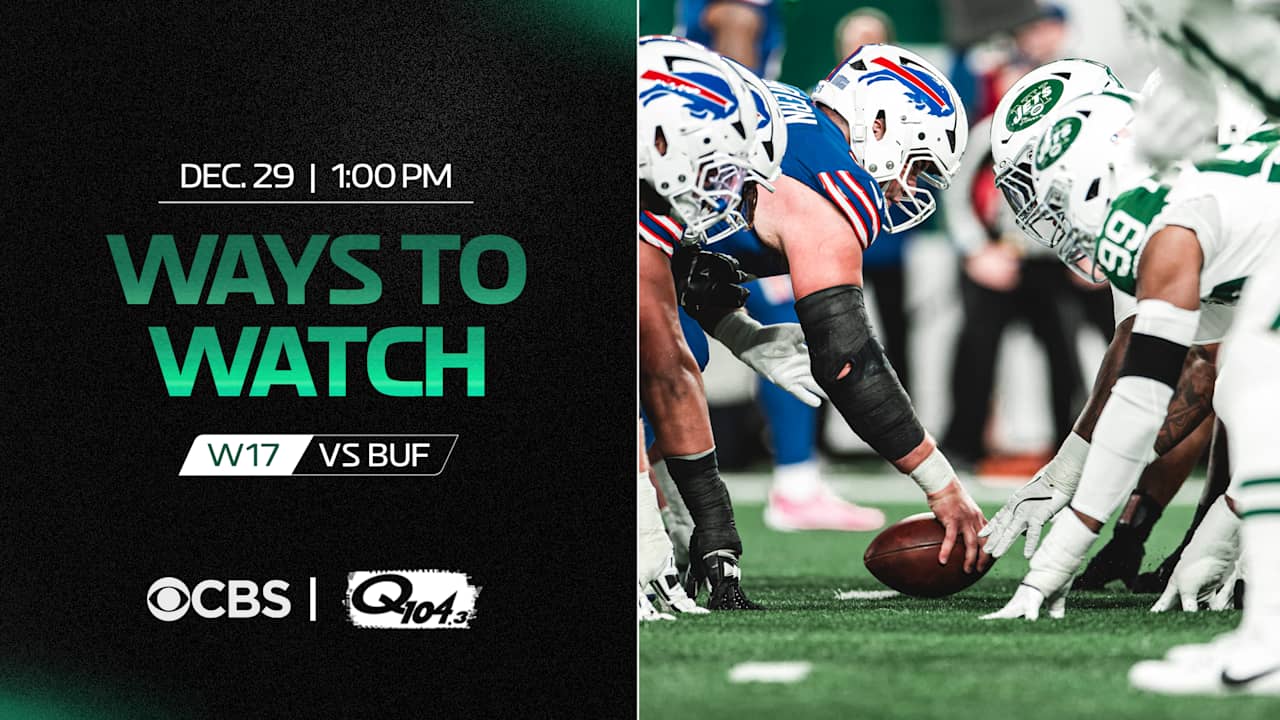 New York Jets vs Buffalo Bills Ways to Watch, Listen and Follow
