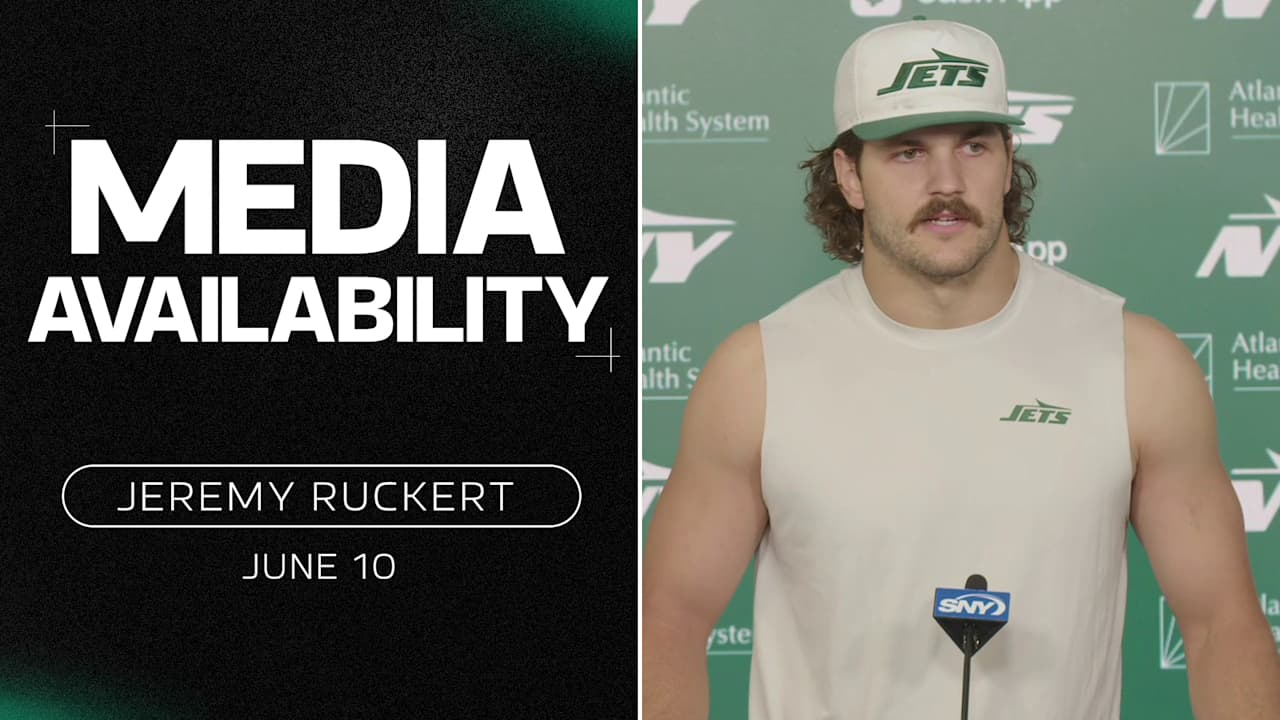 Jeremy Ruckert Mandatory Minicamp Press Conference (6/10)