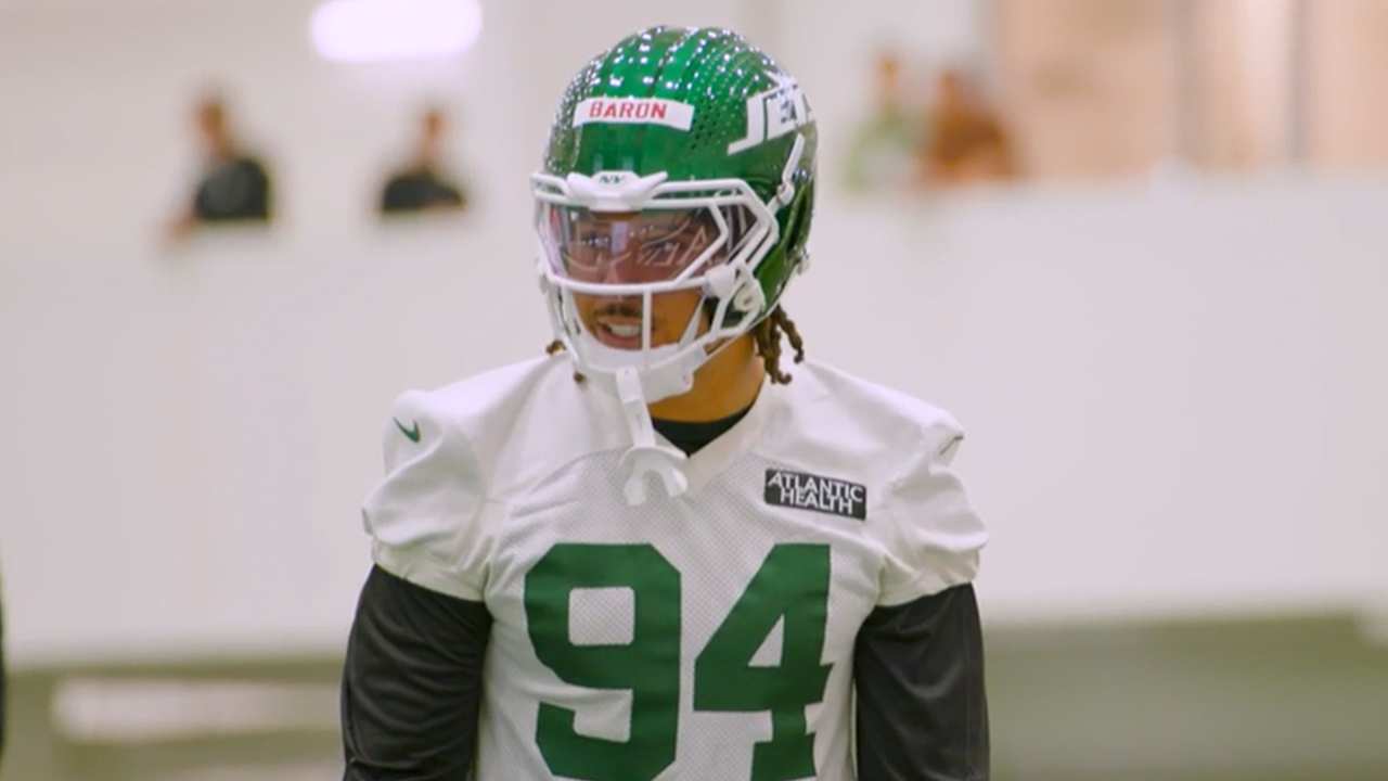 Tyler Baron Highlights | Jets Rookie Minicamp