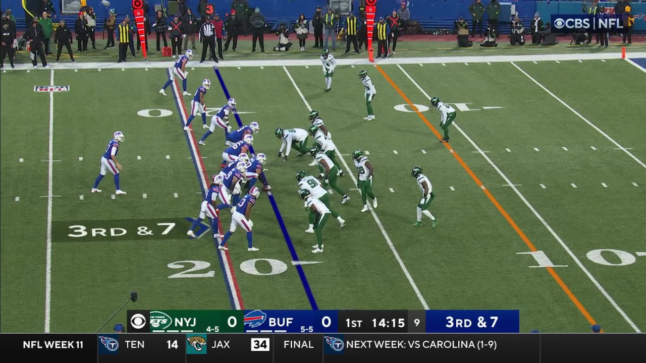 Highlight | Quinnen Williams Sacks Josh Allen for the First Sack of the ...