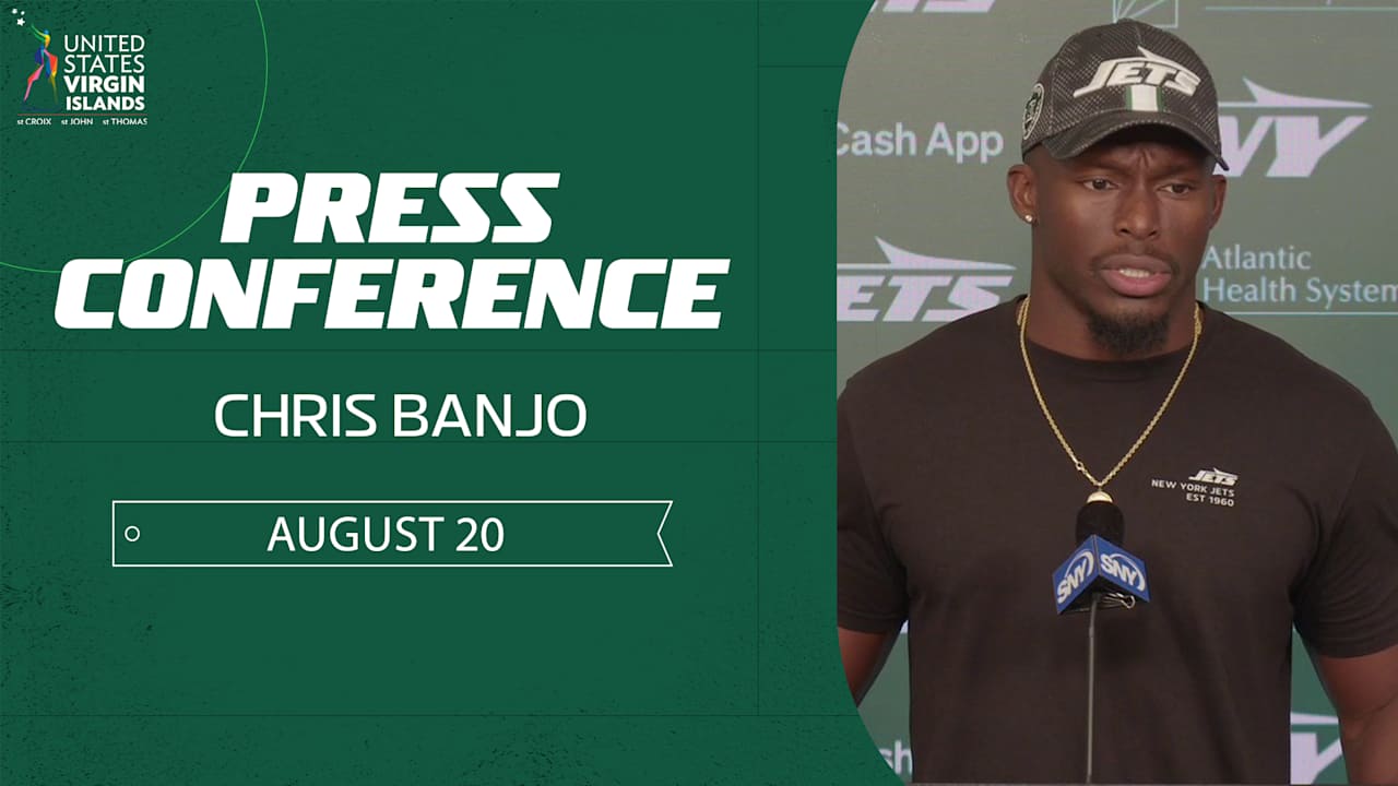 Chris Banjo Training Camp Press Conference (8/20)