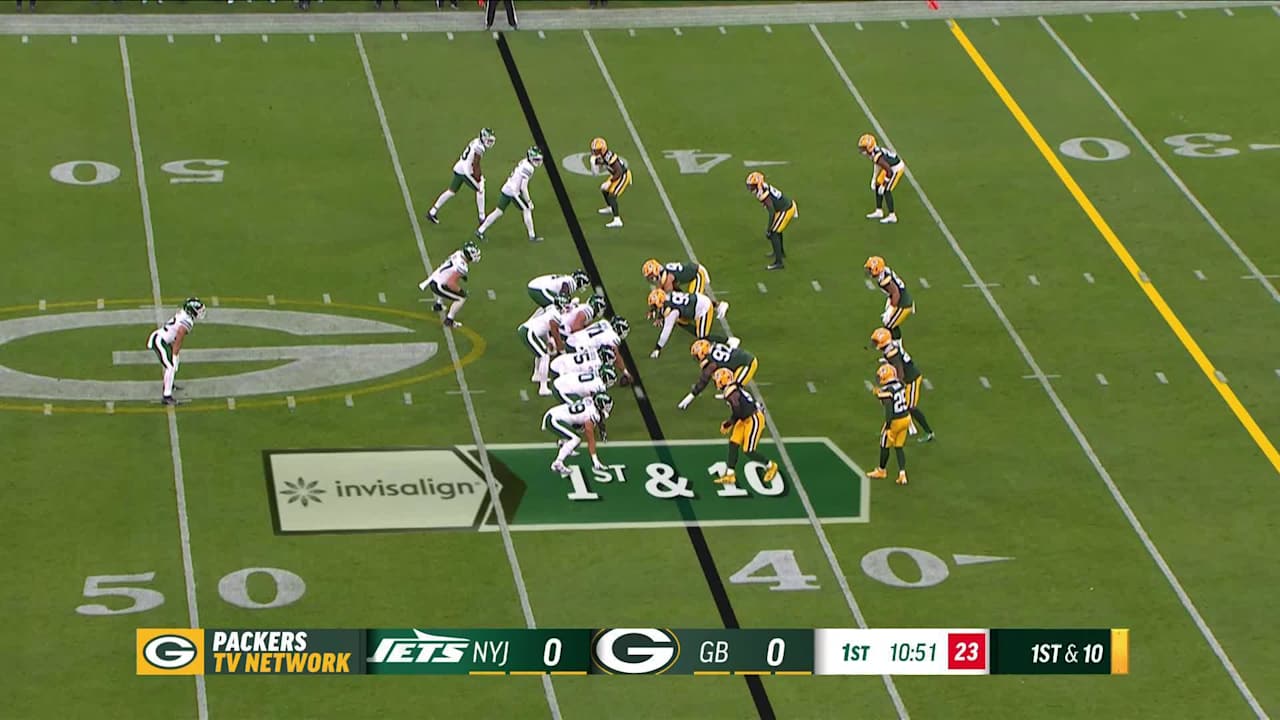 Jets-Packers Highlight | Justin Fields Delivers to Andrew Beck for 24 Yards