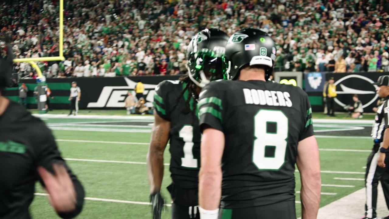 All-Access | Aaron Rodgers, Davante Adams & Jets Celebrate the Game ...