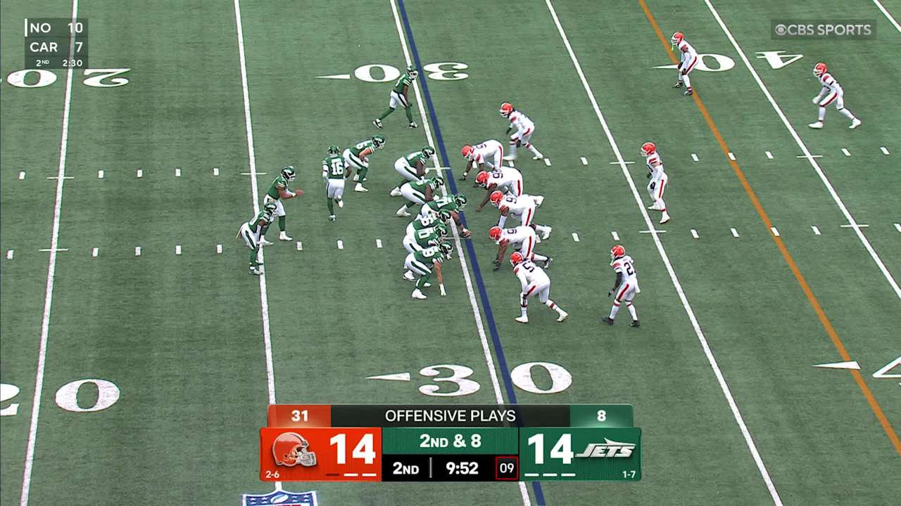 Jets-Browns Highlight | Breece Hall Gets Loose for 22-Yard Run