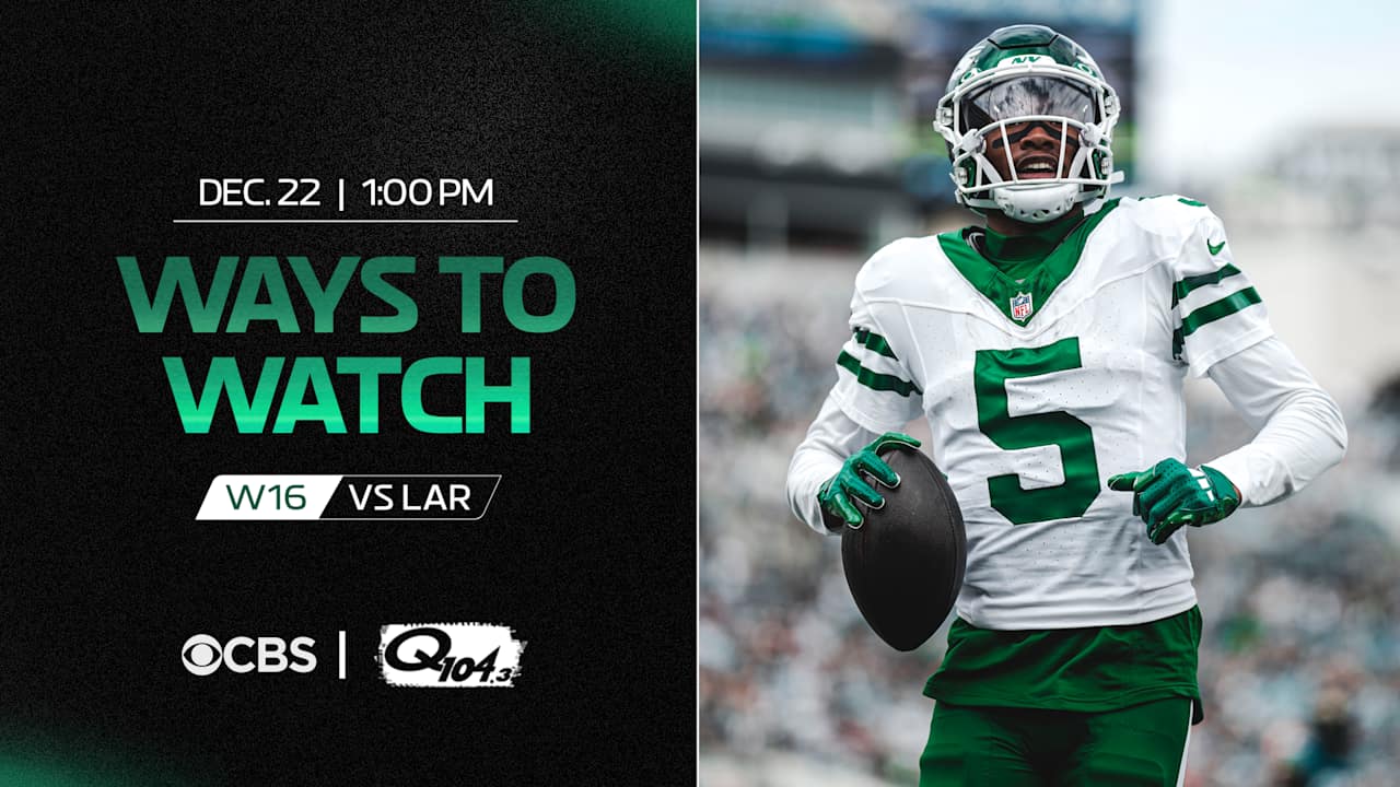 New York Jets vs Los Angeles Rams Ways to Watch, Listen and Follow