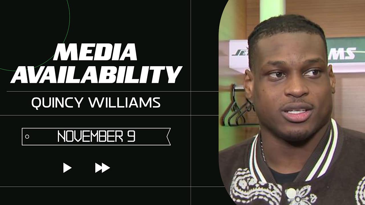 Quincy Williams: We Don't Worry About What Happened Before the Bye Week