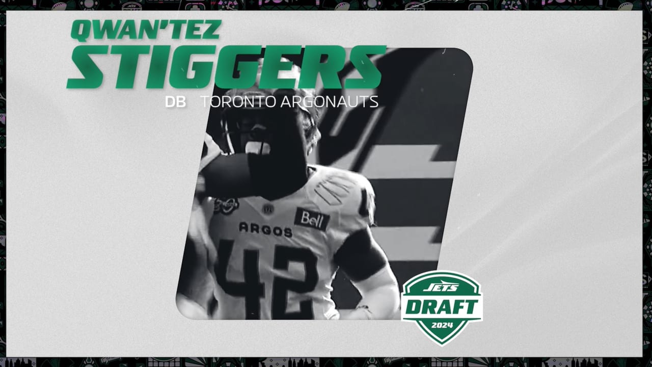 DB Qwan'tez Stiggers Toronto Argonauts Highlights