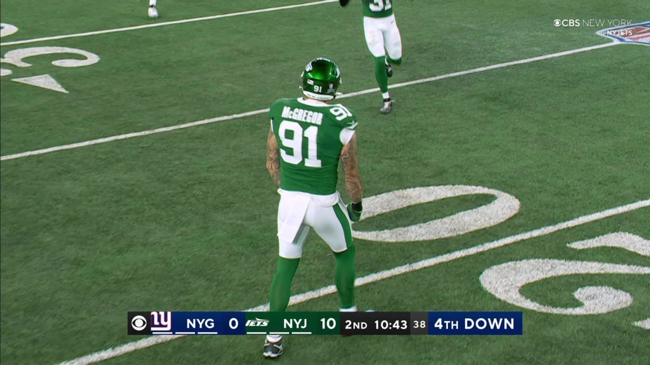 Highlight | Rookie Braiden McGregor Part of Two-Straight Sacks