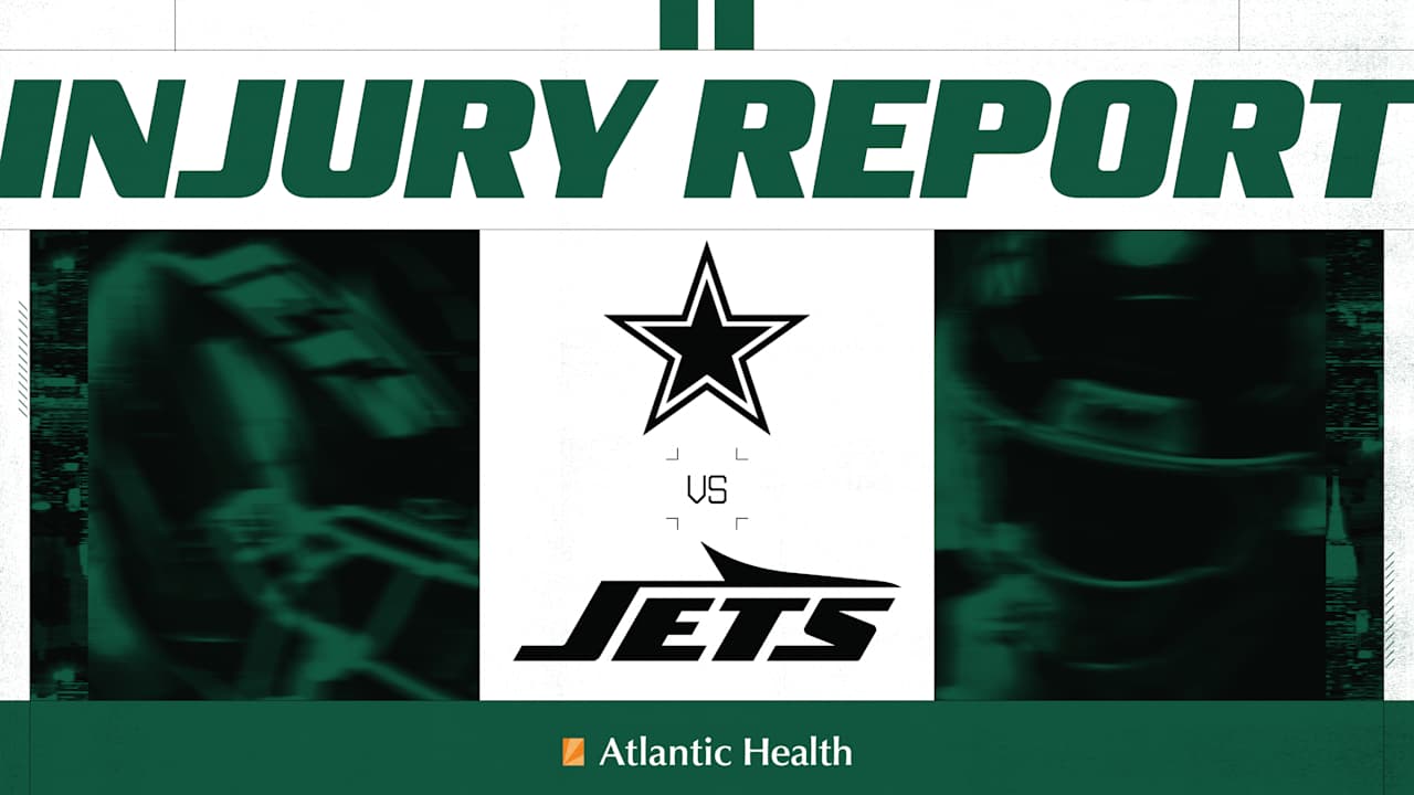 New York Jets vs. Dallas Cowboys Week 5 Injury Report - Wednesday