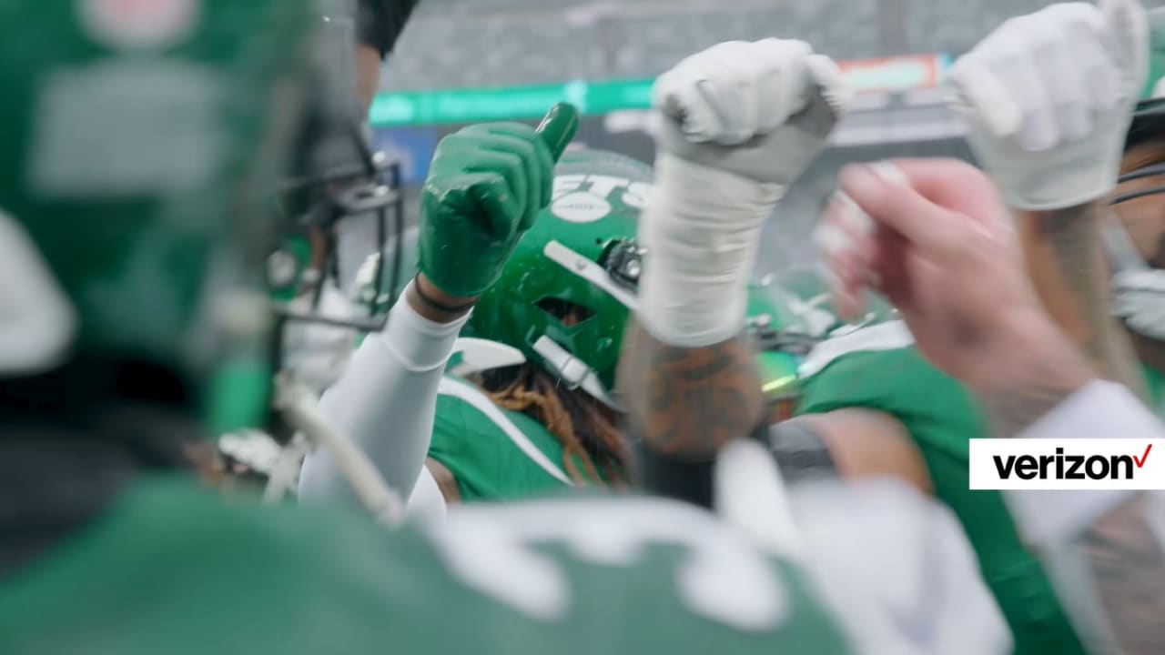 Inside the Pregame Huddle with C.J. Mosley Before Jets-Texans