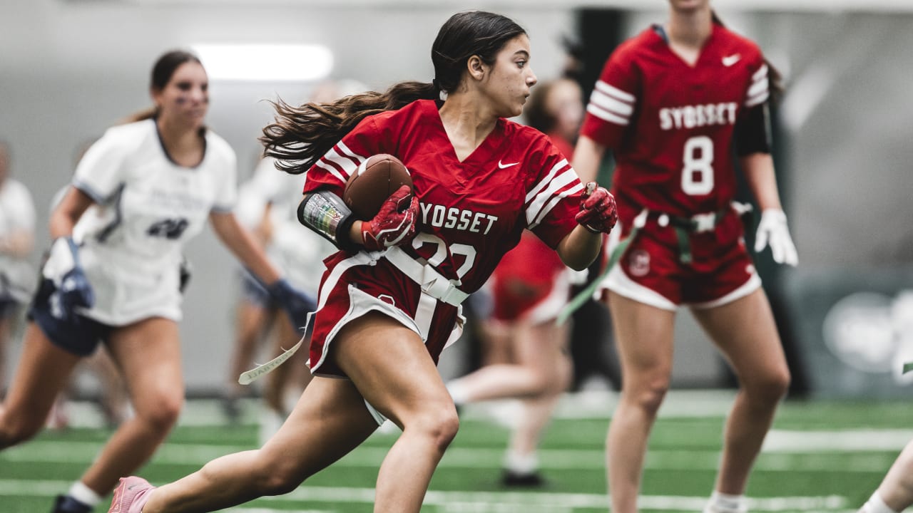 Gallery | Top Photos from the Girls Flag Football Game Between Syosset ...