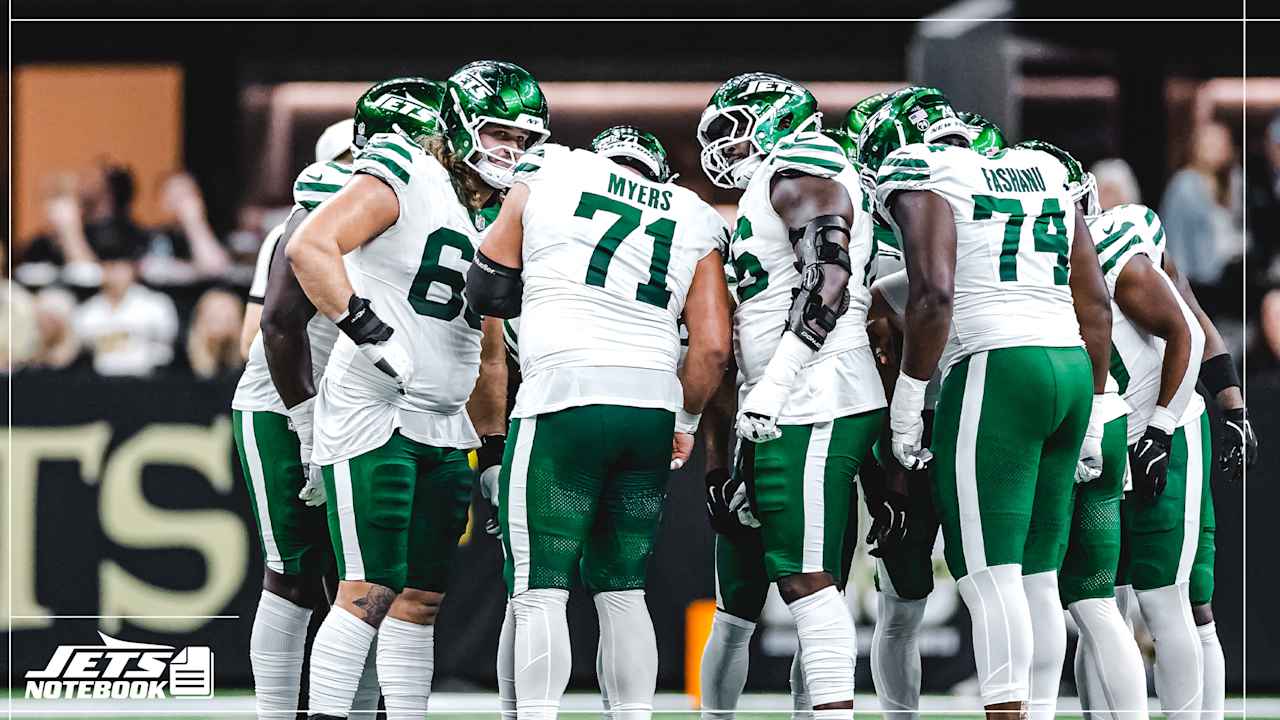 Notebook | Jets Carrying O-Line Continuity into Week 18 Matchup