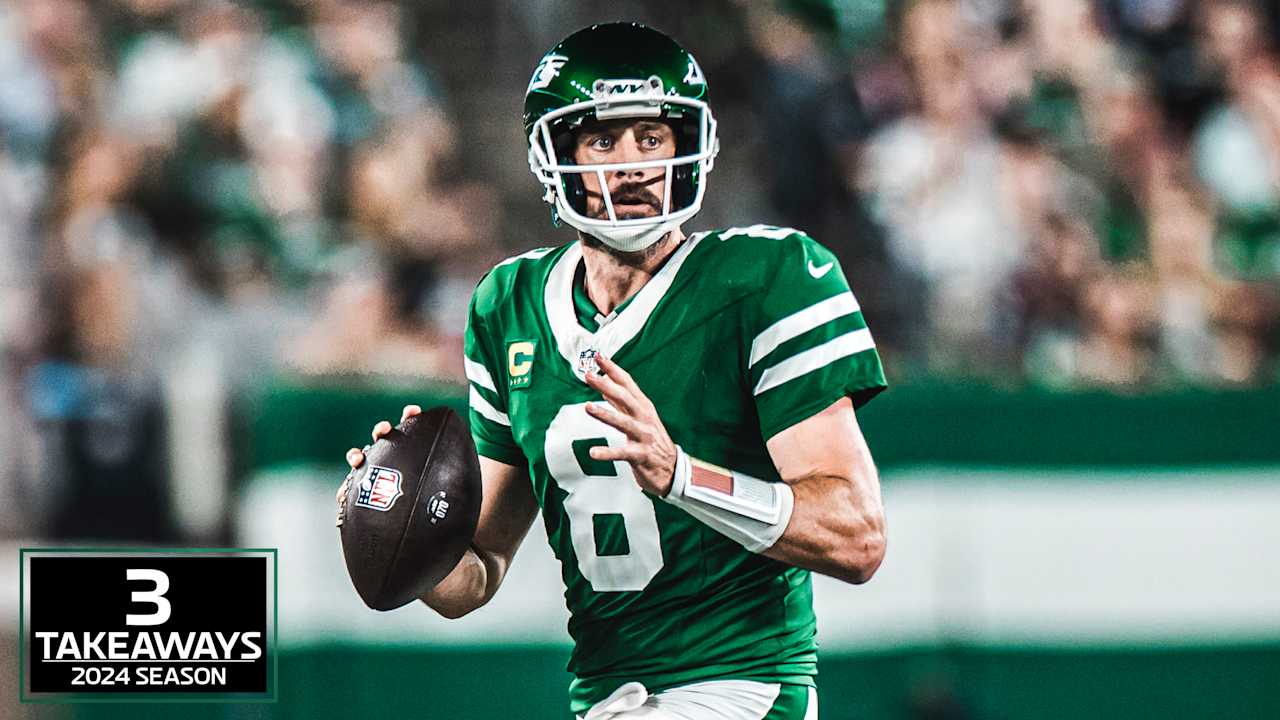 3 Takeaways from the Jets' 2024 Season