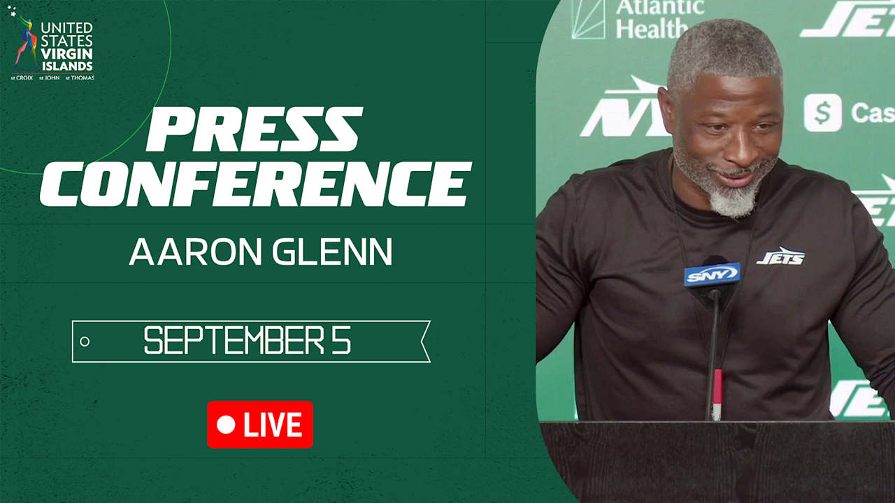 Aaron Glenn Press Conference (9/5) | Week 1