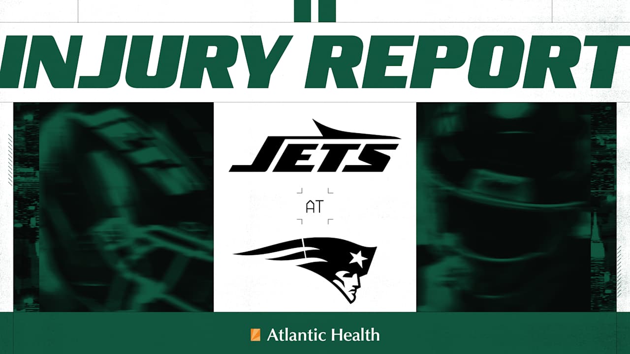 New York Jets vs. New England Patriots Week 11 Injury Report - Wednesday