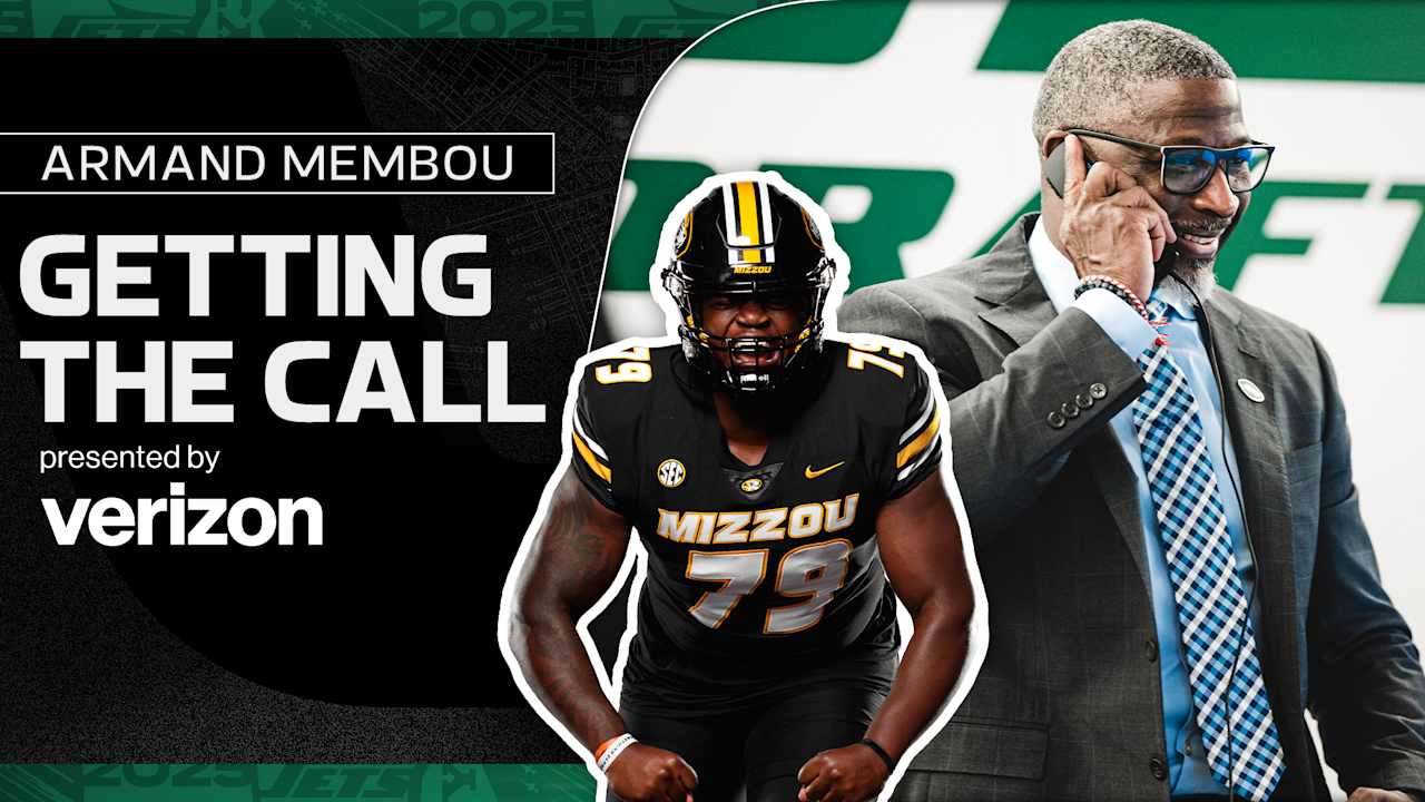 NFL Draft Call Missouri OT Armand Membou, 2025 NFL Draft