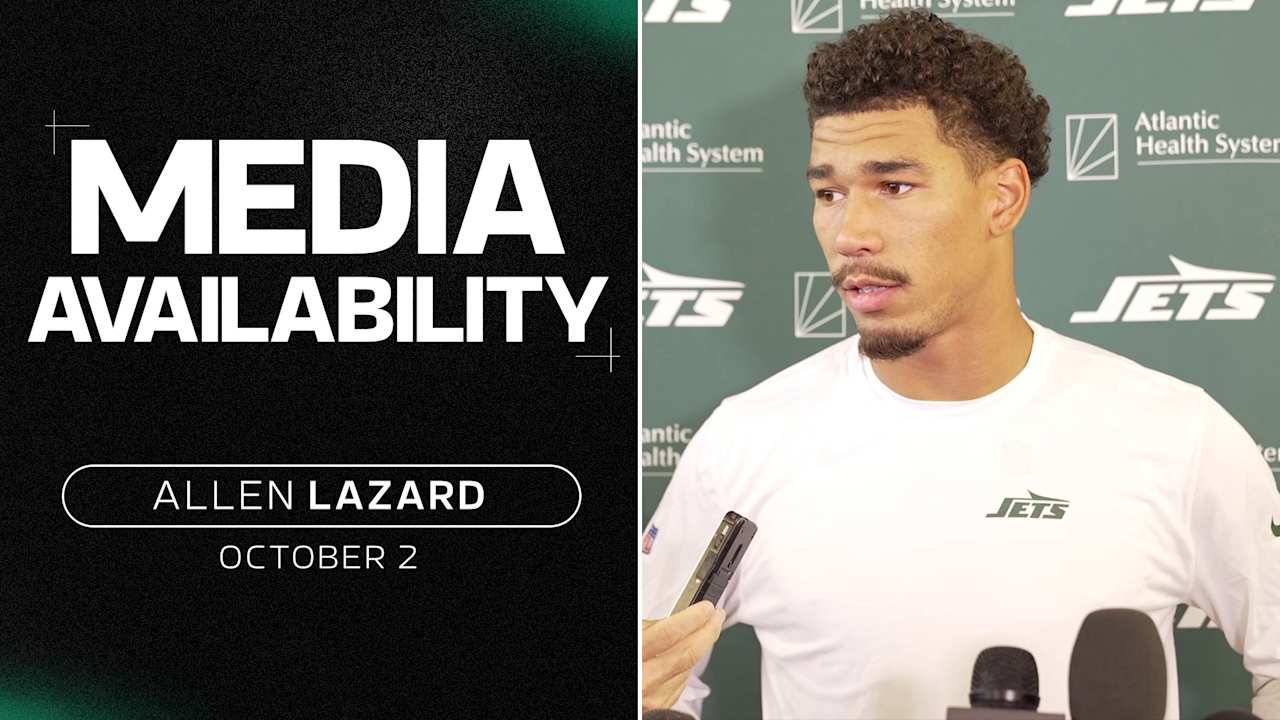 Allen Lazard: Our Focus is on Minnesota and Coming Together on Offense