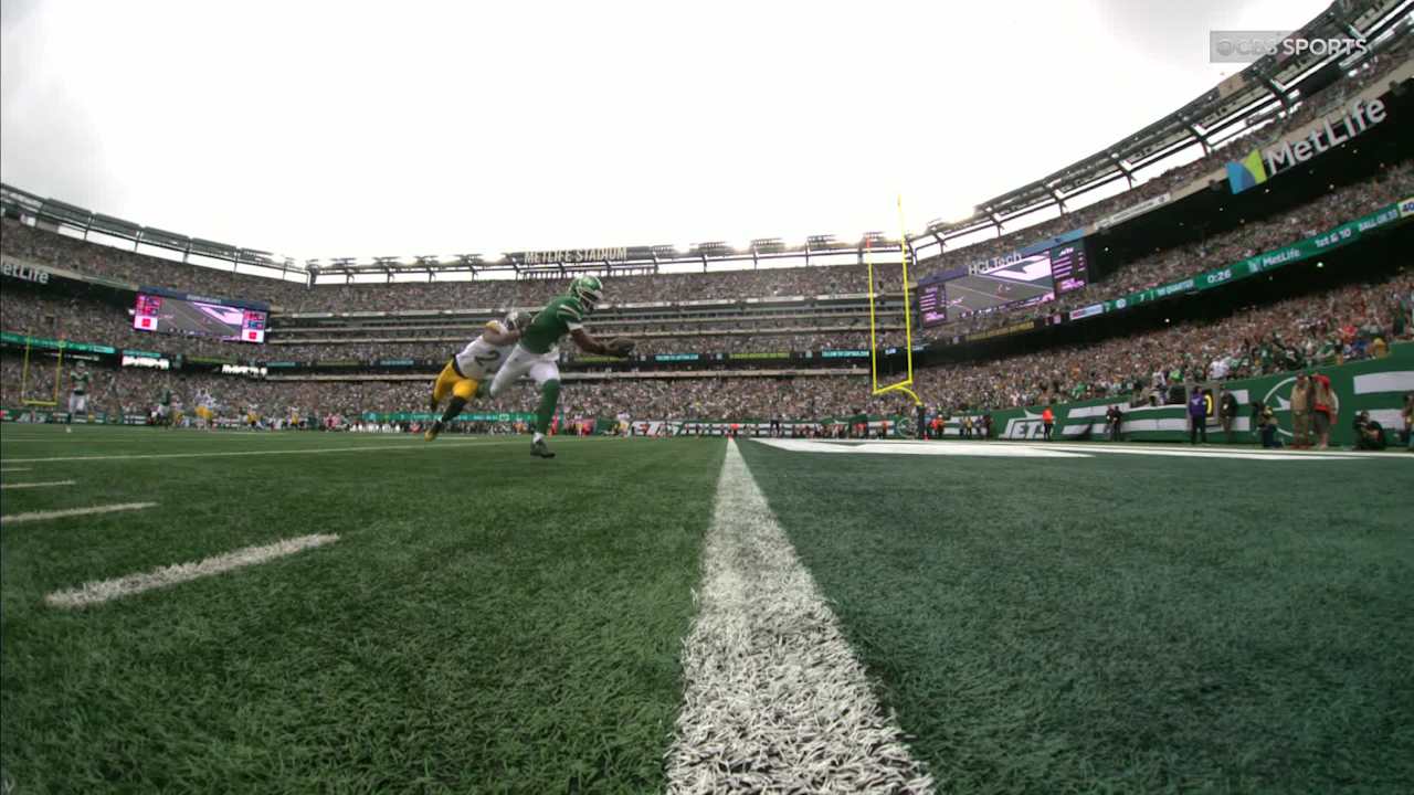 Jets-Steelers Highlights | Justin Fields Loops Perfect Pass to Garrett ...