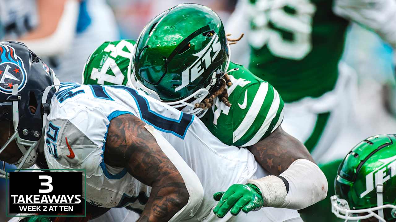 3 Takeaways from the Jets' Week 2 Win Over the Titans