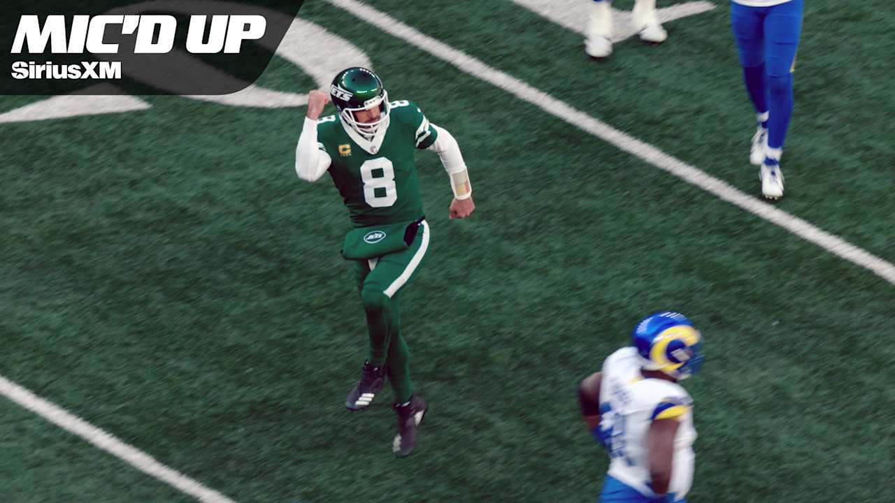 Aaron Rodgers Mic'd Up During the Rams Game