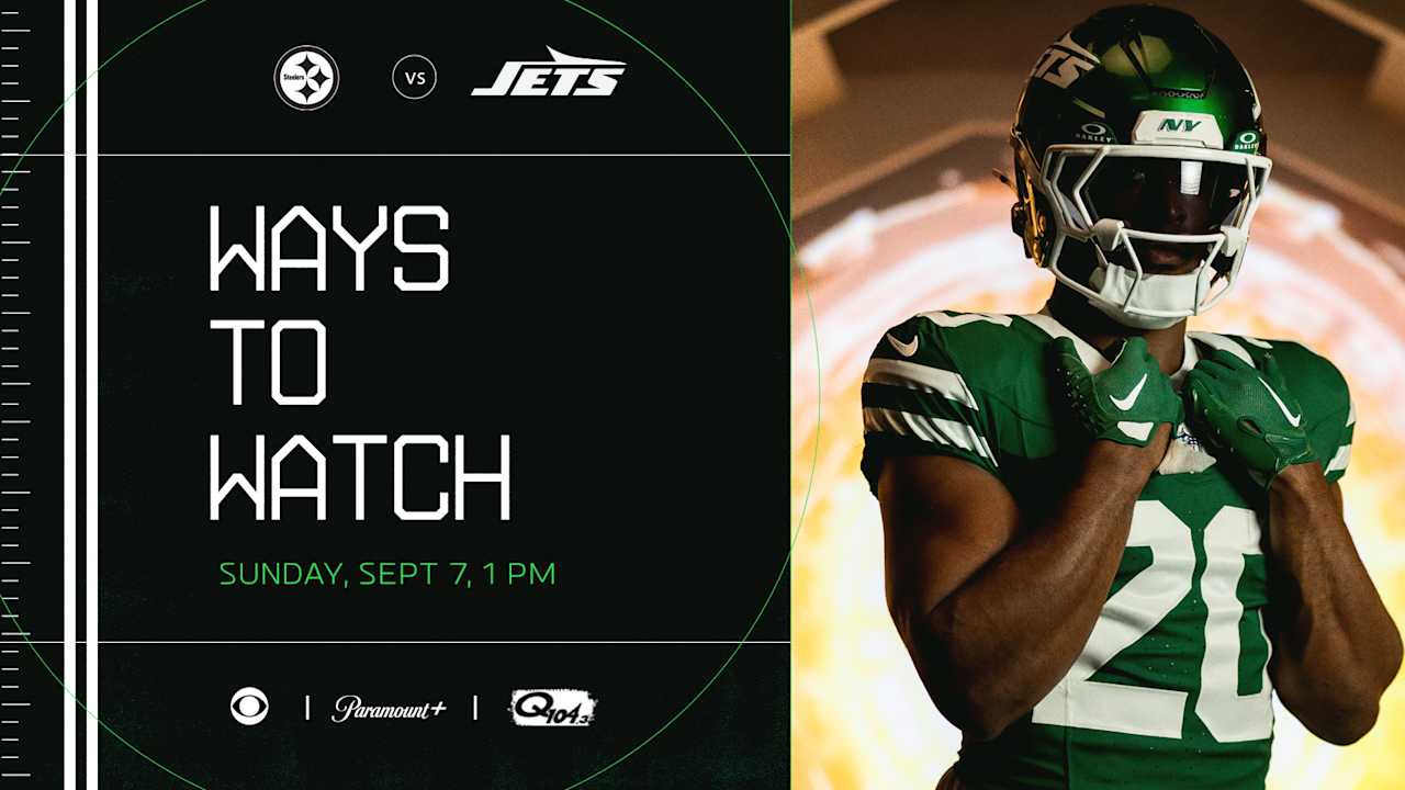New York Jets vs Pittsburgh Steelers Ways to Watch, Listen and Follow ...