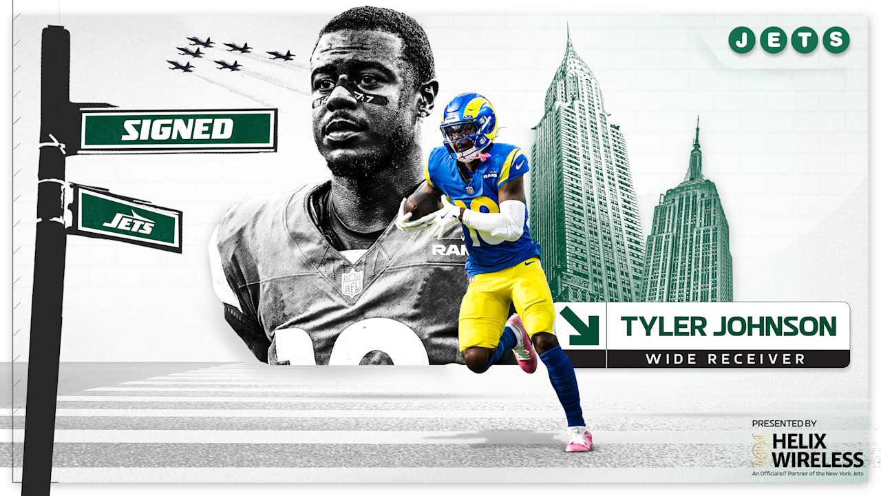 Jets Sign Unrestricted Free Agent WR Tyler Johnson