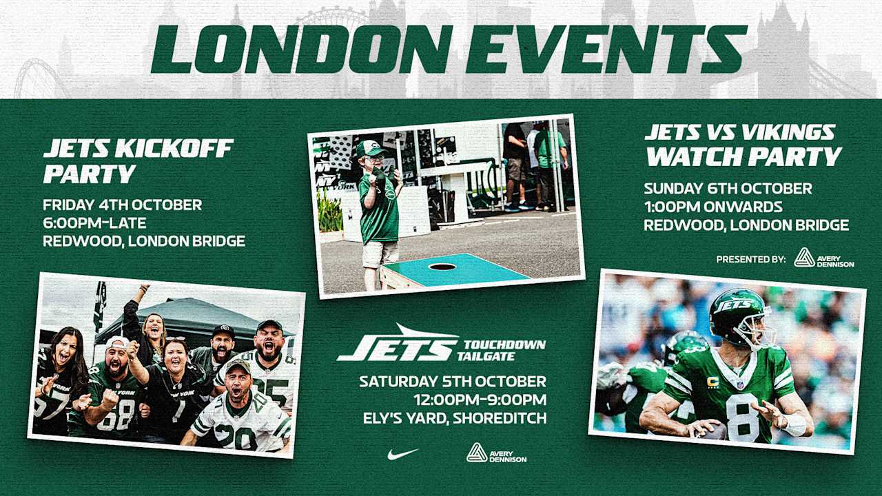 Jets Touchdown Tailgate to Kick-Start the London Events