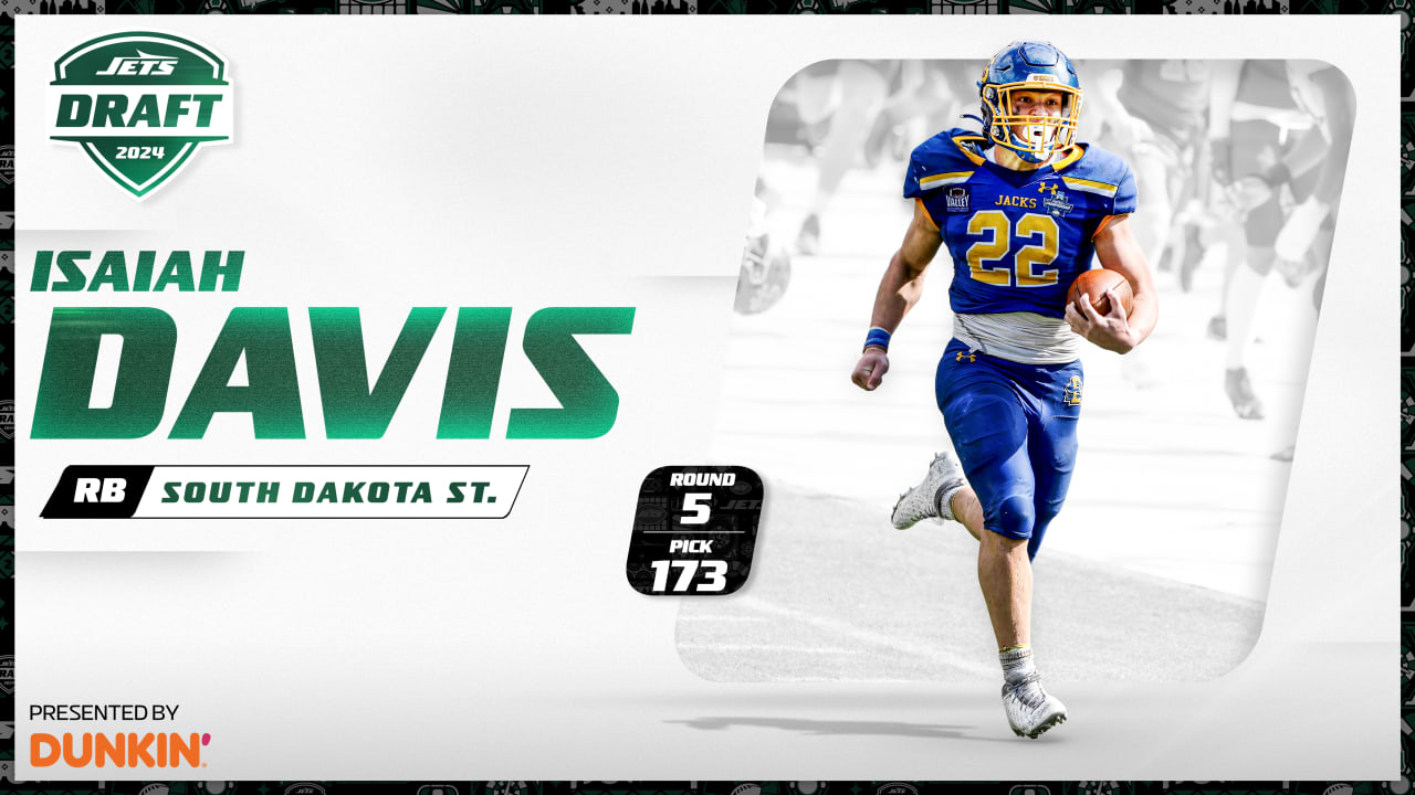 2024 NFL Draft: RB Isaiah Davis, South Dakota State, Round 5, Pick 173