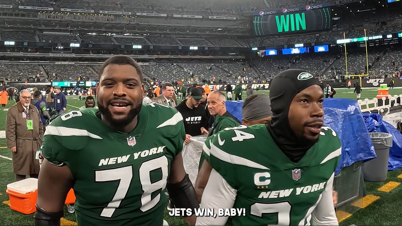 Jets Win Cam | Celebrating the 30-6 Win Over the Texans