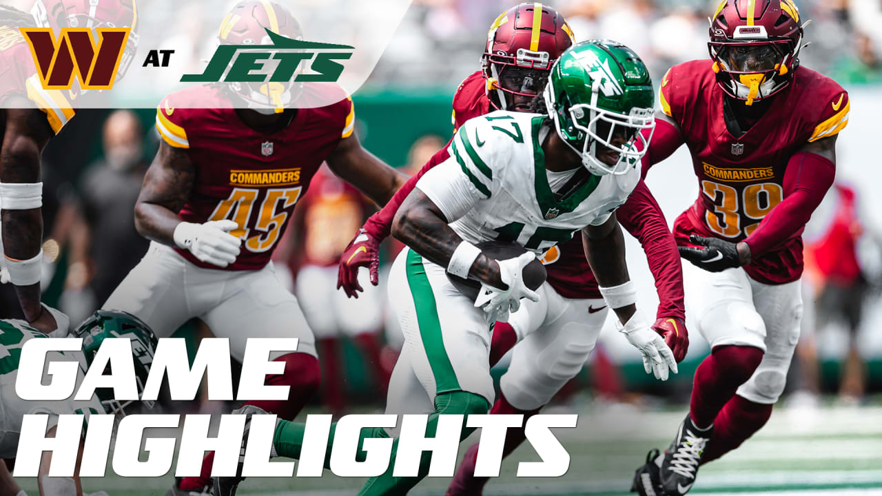 Preseason Game Highlights | Jets 20, Commanders 17